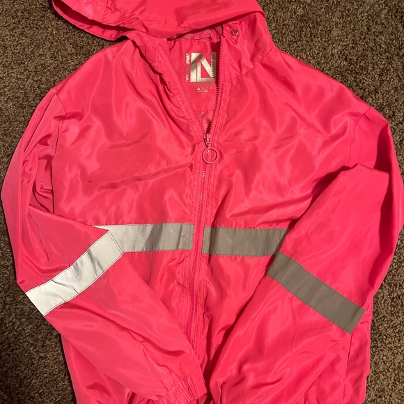 Jackets & Coats | Hot Pink Track Jacket | Poshmark